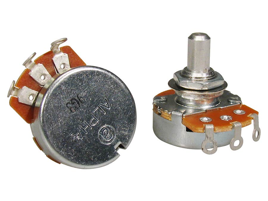 Alpha ALP500-B38 500K linear potentiometer - Van der Zwaag Muziek