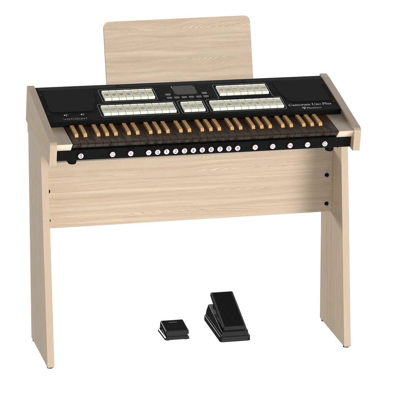 Viscount Cantorum Uno Plus met Houten Klavier Complete Bundel - Van der Zwaag Muziek