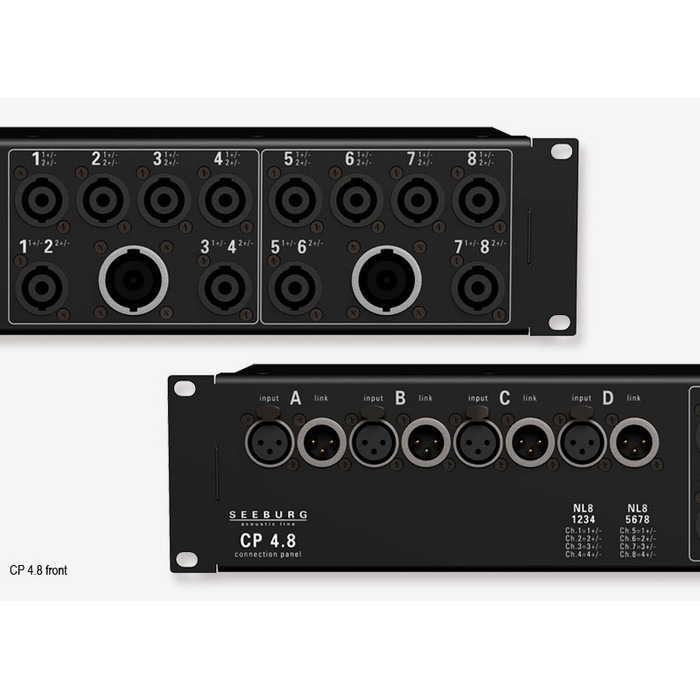 Seeburg Acoustic Line Connection Panel CP 4.8 - Van der Zwaag Muziek