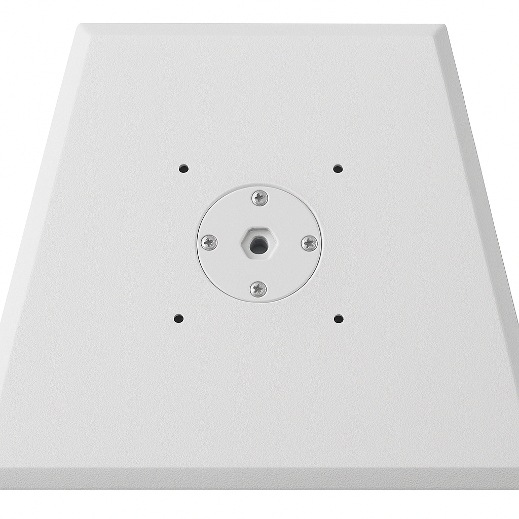 Seeburg Acoustic Line Small base plate White - Van der Zwaag Muziek