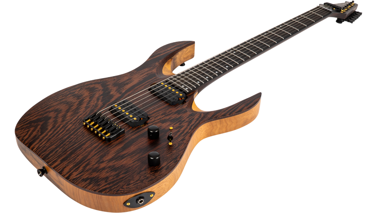 Spira Guitars S-1000 PRO Black Limba Natural - Van der Zwaag Muziek