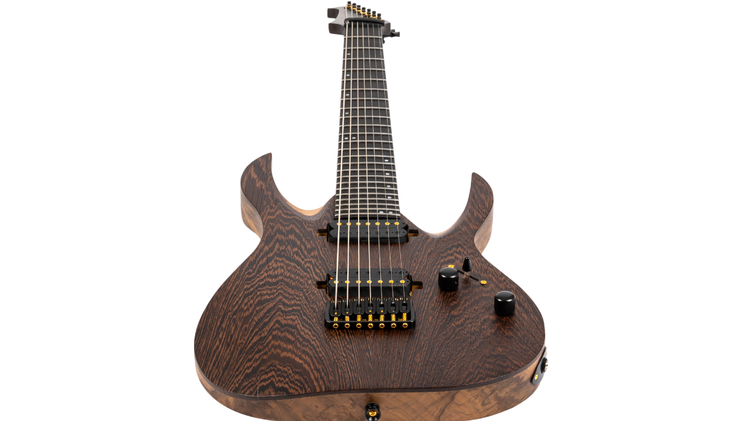 Spira Guitars S-1007 PRO Black Limba Natural - Van der Zwaag Muziek