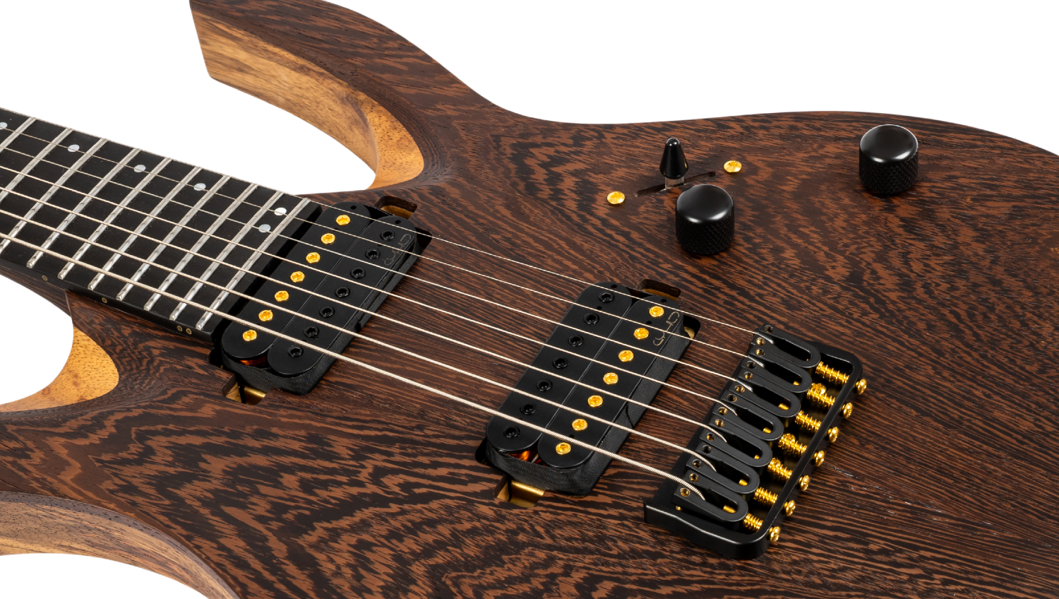 Spira Guitars S-1007 PRO Black Limba Natural - Van der Zwaag Muziek